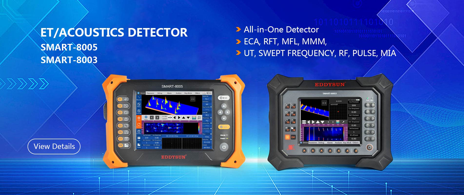Chine Fabricant NDT, ECA et ECT, inspection du fond de réservoir - Eddysun